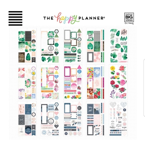 The Happy Planner | Accessories | Color Story 3 Sticker Book The Happy ...